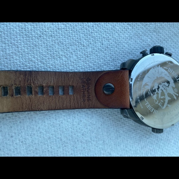 Diesel | Accessories | Diesel 3 Bar Watch Genuine Leather | Poshmark